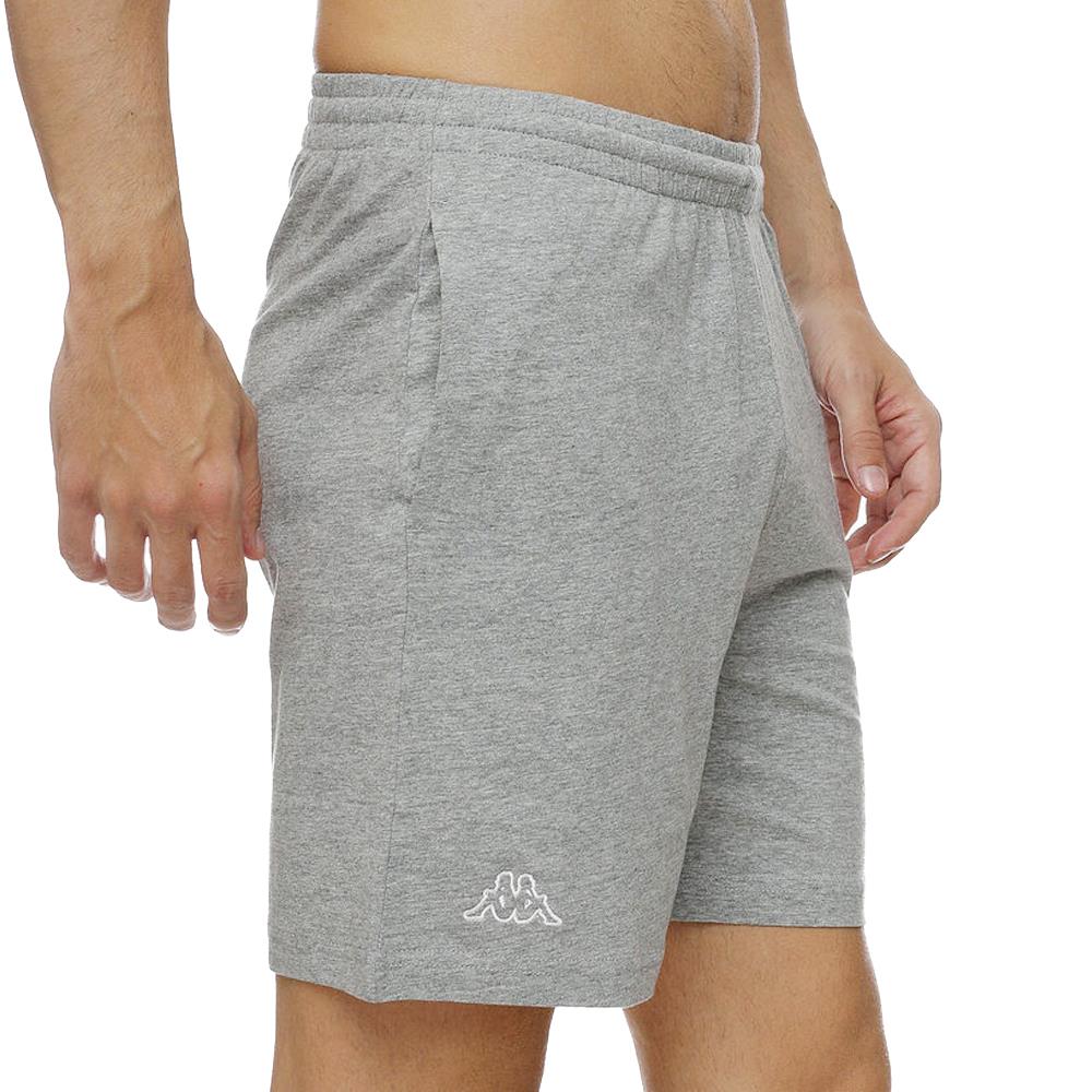 kappa short hombre - K77M LOGO CABAS GREY MD MEL - megasports