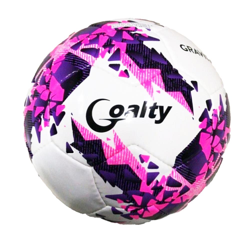 Goalty Pelota de Futbol - Gravity N5 lila rosa - megasports