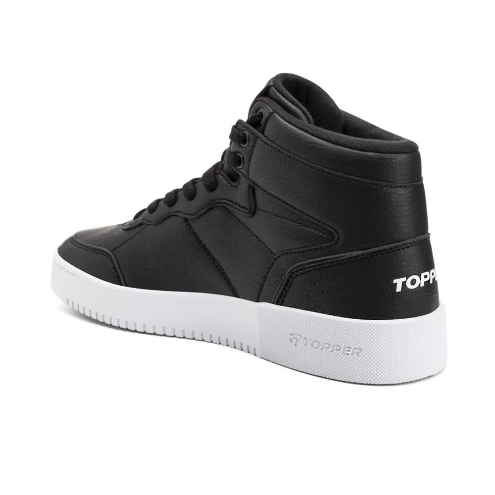 topper zapatillas hombre - TERRE MID NEGRO - megasports