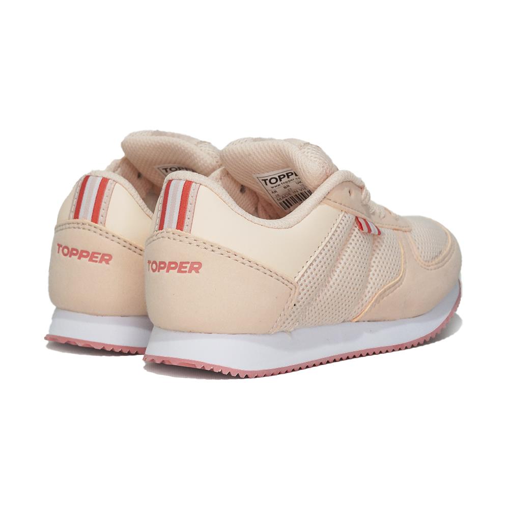 topper zapatillas kids - T.350 MESH K PEACH rosa - megasports
